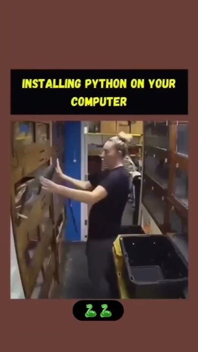 Installing Python 🐍 Shorts Developer Python Shortsfeed Youtube