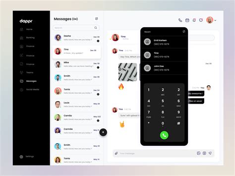 Chat UI Design On Behance