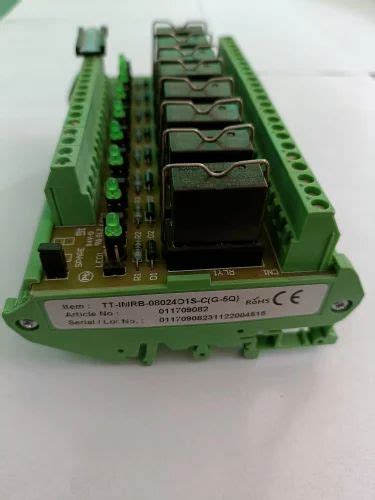 Trinity Touch Channel Relay Card For Industrial At In New Delhi