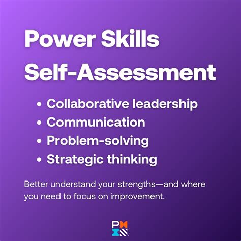 A Self Assessment Template To Identify Any Gaps In Your Power Skills Bridging Skills