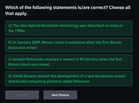 Github Owldzblockchain For Everyone Binance Course Quiz Answers Quiz Answers For The