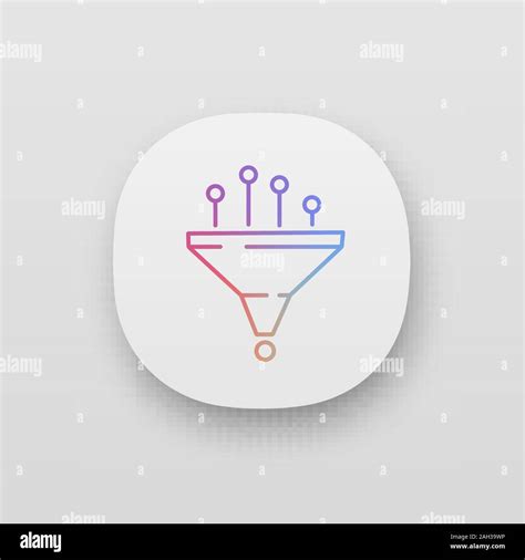 Data Filtering And Structuring System App Icon Machine Learning