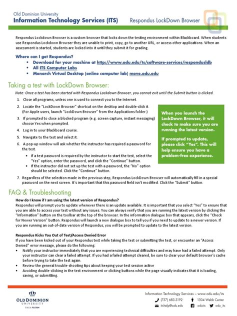 Respondus Lock Down Browser Pdf Spyware Antivirus Software