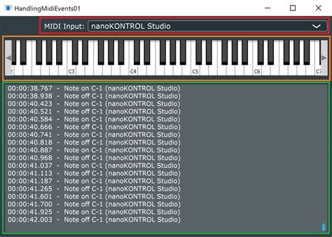 Juceプログラミング、handling Midi Events1、midi入力を扱う ぱんだクリップ