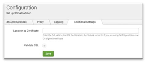 Demisto Add On For Splunk Cortex XSOAR