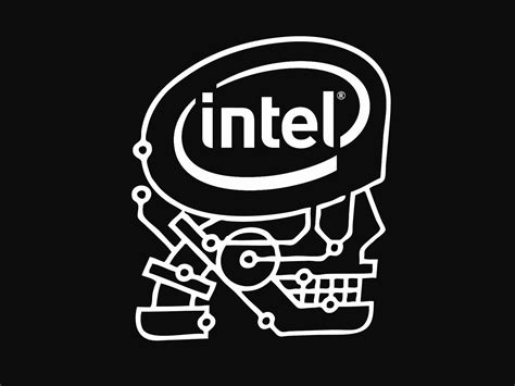 Intel Skull Wallpaper 2126x1537