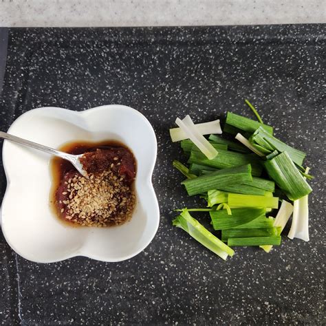 풋마늘 고추장 무침