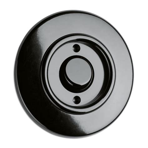 Push Button Dimmer Switch In Black Bakelite Classic Retro Style
