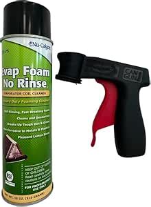 Nu Calgon 417175 Evap Foam No Rinse Evaporator Coil Cleaner Can Gun