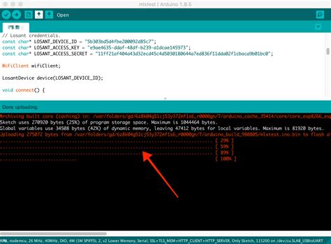 Connecting The Esp32 To The Internet With Arduino And Losant