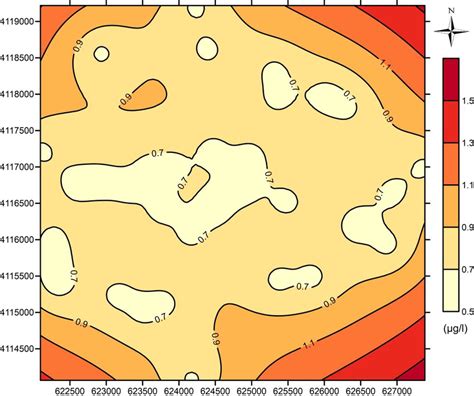 12 Standard Deviation Map Of 75 As Interpolation Download Scientific Diagram
