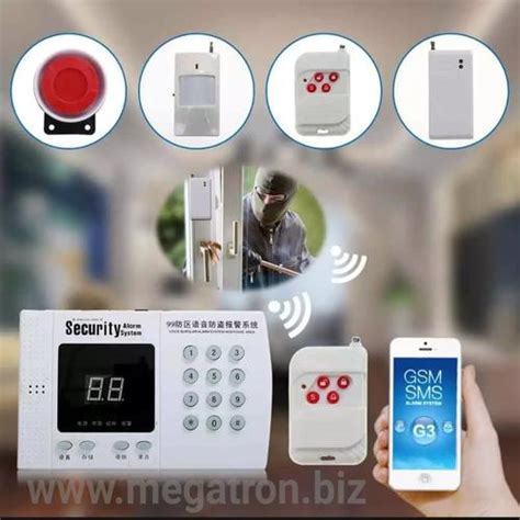 Jual Wireless Alarm Anti Maling Berbasis Gsm Cocok Utk Rumah Gudang
