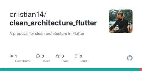 GitHub Criistian Clean Architecture Flutter A Proposal For Clean Architecture In Flutter