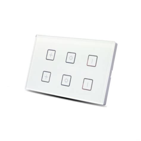 Smart Zigbee Gadgets Wall Mount Twin Dimmer Switch Light Dimmer ADAPTIV