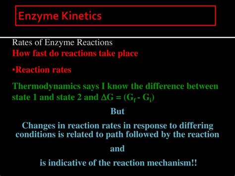 Ppt Enzyme Kinetics Powerpoint Presentation Free Download Id 7121979
