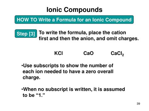 PPT Ionic Compounds Formation And Structure PowerPoint Presentation ID 9596676