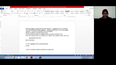 Accounts Class 12th Lecture 6 Youtube