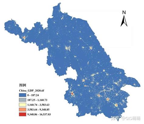 2014 2020年gdp栅格数据（全国 省 市） 知乎