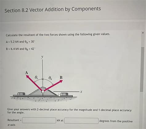 Solved Section Vector Addition By ComponentsCalculate Chegg