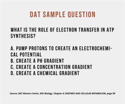 Dat Sample Question Dat Biology Will Post The Full Explanation In The Comments Tomorrow R