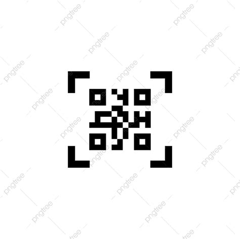 스마트 폰 스캔 Qr 코드 삽화 픽토그램 검은 Png 일러스트 및 벡터 에 대한 무료 다운로드 Pngtree