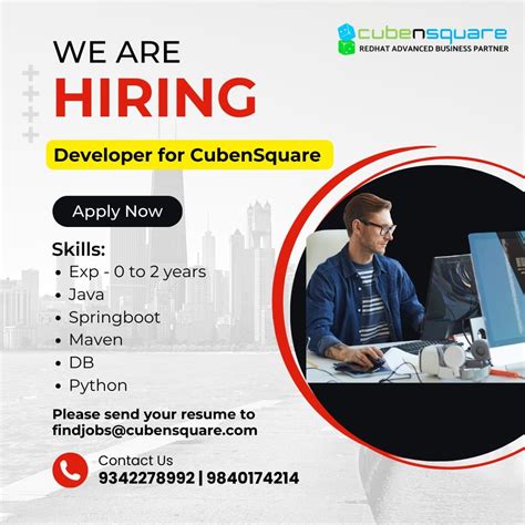 Cubensquare On Linkedin Cubensquare Training Jobplacement Jobs Programming Internship