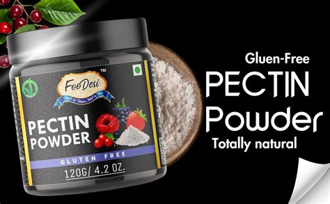 Foodesi Pectin Powder 120g Natural Fruit Pectin For Jam Jelly