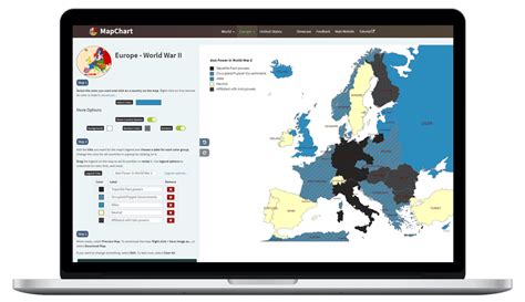 create your own custom historical map mapchart
