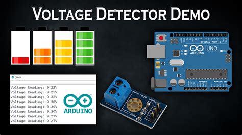 Arduino Voltage Detector Demo Arduino Voltage Detector Demo