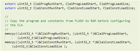tms320f280037c cla variables are resetted on power on c2000