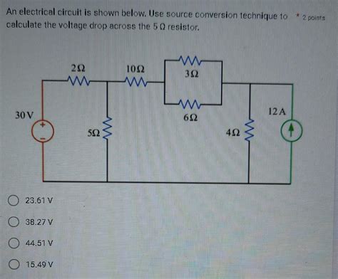 Solved Figure Below Shows A Circuit With Some Unknown Chegg