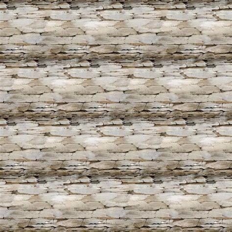 Wooden Rough Bark Texture Seamless Pattern Watercolor Vintage Style