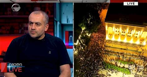 გიორგი გამსახურდია გადაცემაში „იმედი Live“
