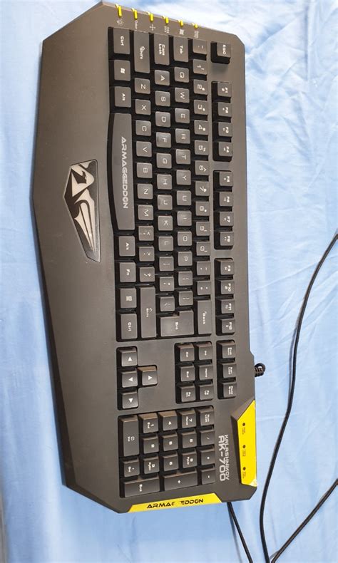 Armageddon Keyboard Computers And Tech Parts And Accessories Computer Keyboard On Carousell