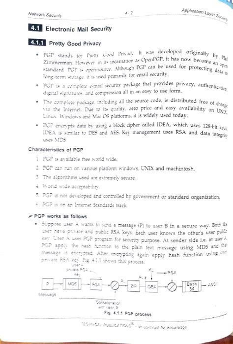 Pgp Network Secunty 4 Electronic Mail Security 41 Pretty Good Pgp Network Secunty 4 Electronic Mail Security 41 Pretty Good