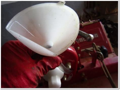 관리기 엔진오일 기어밋션오일 로타리케이스오일 교환방법 네이버 블로그