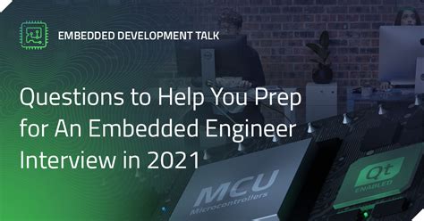 questions to help you prep for an embedded engineer interview in 2021