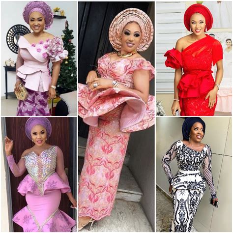 Latest Peplum Aso Ebi Styles Inspiration 2018 Photos Fabwoman