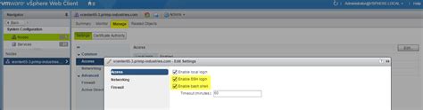 Enabling Shell Access For Active Directory Users Via Ssh To Vcenter