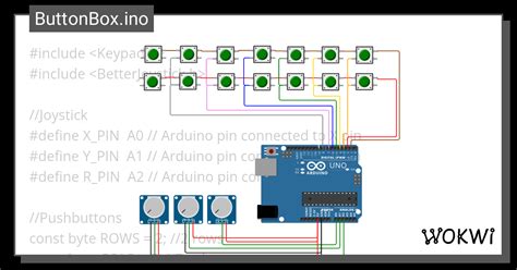 ButtonBox Wokwi ESP32 STM32 Arduino Simulator