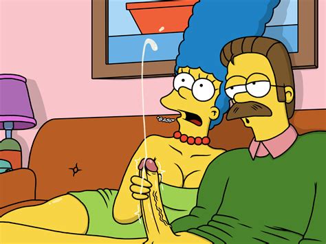 Post 6145996 Marge Simpson Ned Flanders The Simpsons