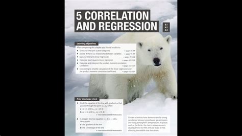S1 Chapter 5 Correlation And Regression Ex 5b Part 2 Youtube