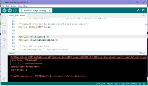 Atmega2560esp8622 Blynk Problem Networking Protocols And Devices