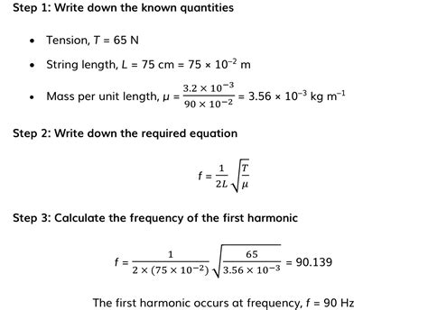 Harmonics Aqa A Level Physics Revision Notes 2017