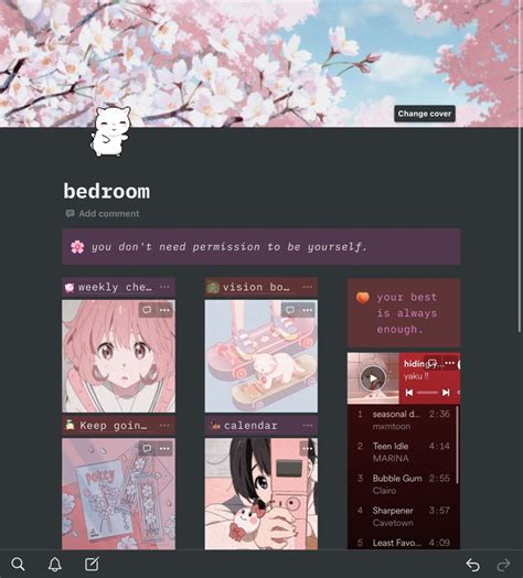 Notion Aesthetic Template Personal Notions Aesthetic Template