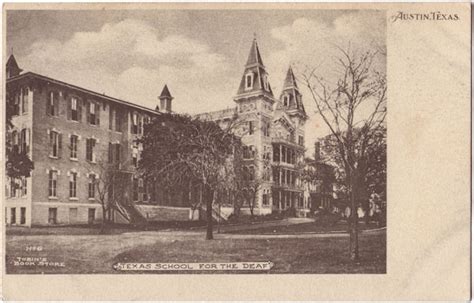 Austinpostcard Texas School For The Deaf