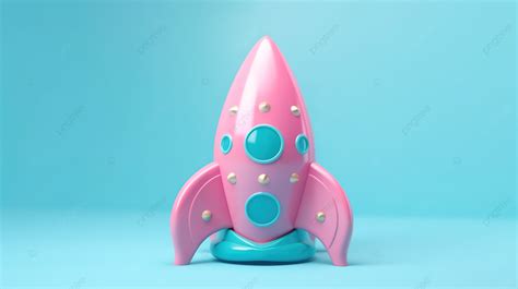 핑크색으로 3d 렌더링 어린이 장난감 로켓 모형 우주선 로켓 3d 미사일 배경 일러스트 및 사진 무료 다운로드 Pngtree
