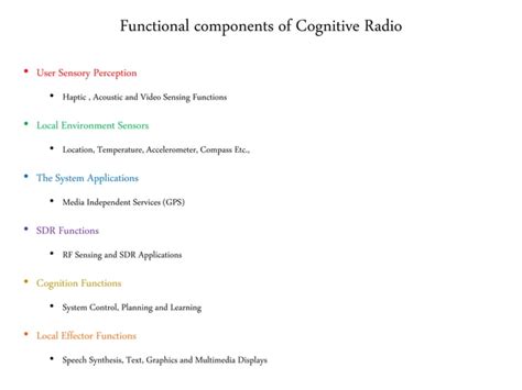 Unit 4 Cognitive Radio Architecture Pptx Computing Technology And Computing