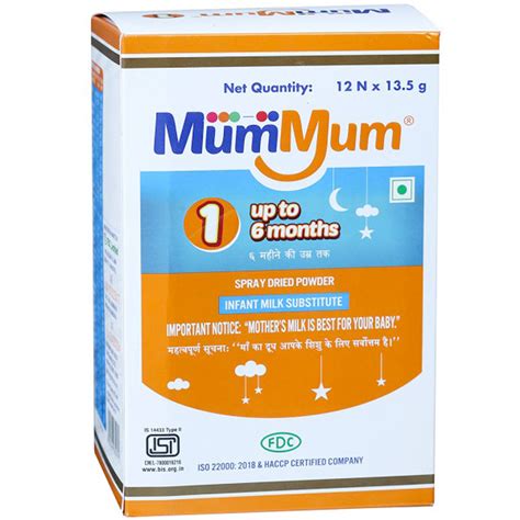 Buy Mum Mum 1 Infant Milk Powder 135g Sachet 19 Minutes Delivery