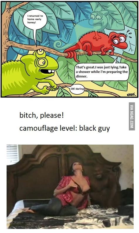 Camouflage Saves Marriage GAG